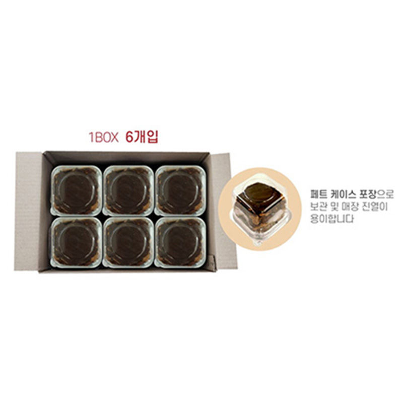 케익드라마 폭탄카스테라(초코_140g*6ea 840g/BOX) - 최저가 사업자 식자재 | 식봄