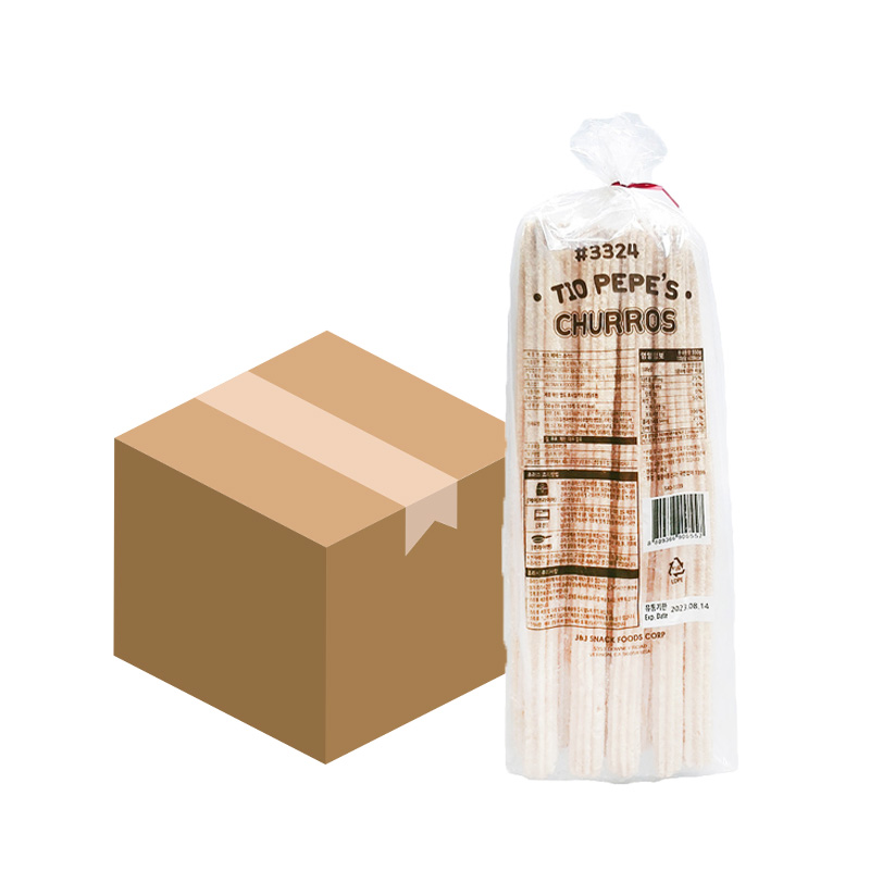 미송엔터프라이즈 츄러스(플레인_55g*10입 550g/EA) - 최저가 사업자 식자재 | 식봄