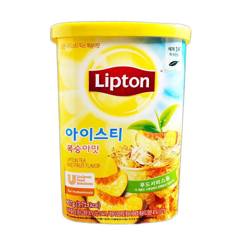 립톤 아이스티(복숭아 907g/EA) | 식봄
