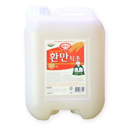 롯데푸드 환만식초(15L 15Kg/EA) - 17,500원 - 식봄