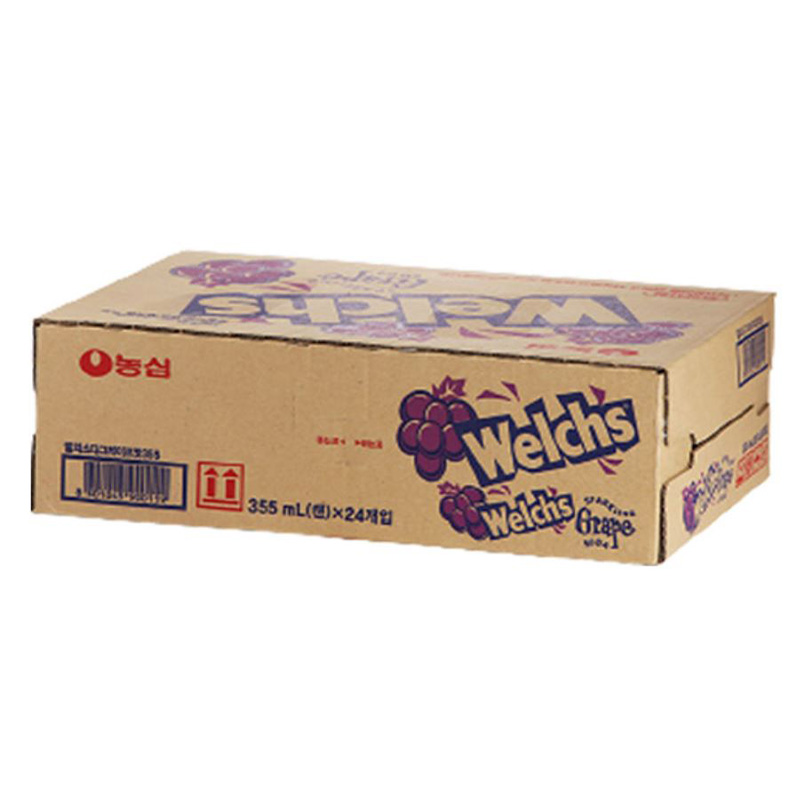 농심 웰치스(실온 355ml_포도 355g*24EA/BOX) | 식봄
