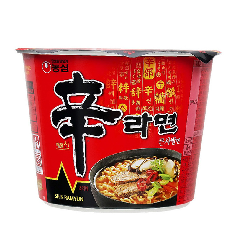 농심 신라면(실온 큰사발면 114g*16EA/BOX) | 식봄