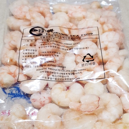 홍새우살(70-100 200g) 냉동새우살 업소용 칵테일 깐새우 탈각새우 | 식봄