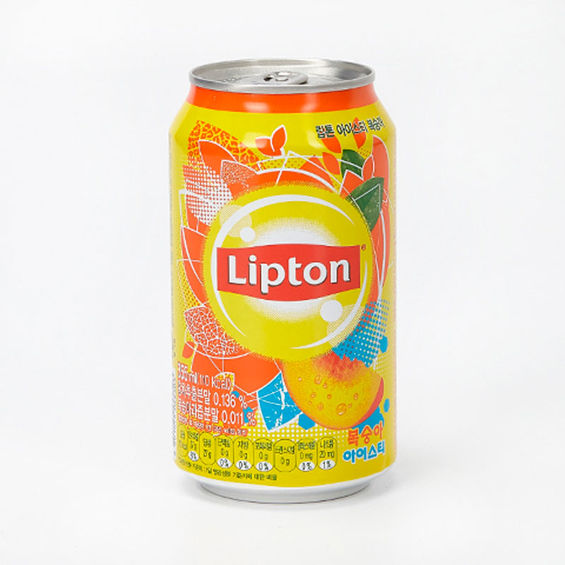 립톤 아이스티(캔_355ml_복숭아 355g*24EA/BOX) | 식봄