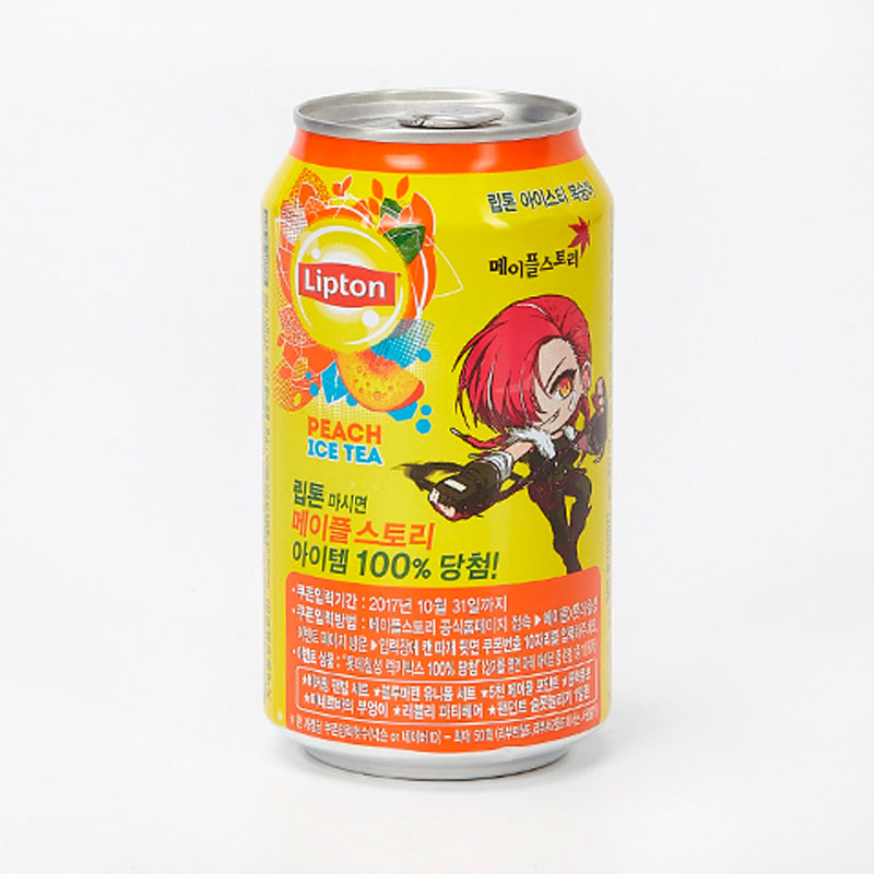 립톤 아이스티(캔_355ml_복숭아 355g*24EA/BOX) | 식봄