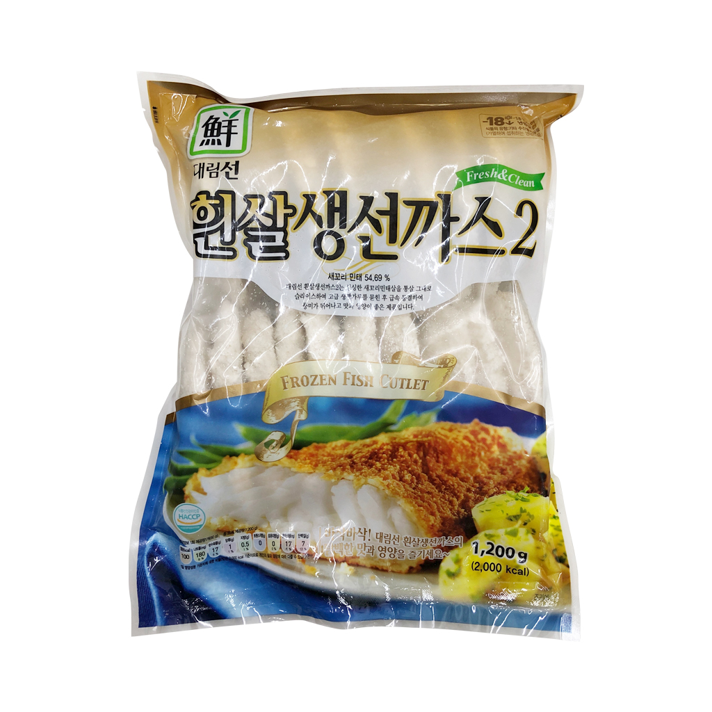 대림 흰살생선까스2(60g*20) 1.2kg | 식봄