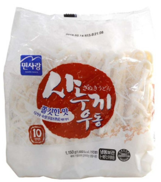 면사랑 사누끼우동면(쫄깃한_230g*5) 1.15kg | 식봄