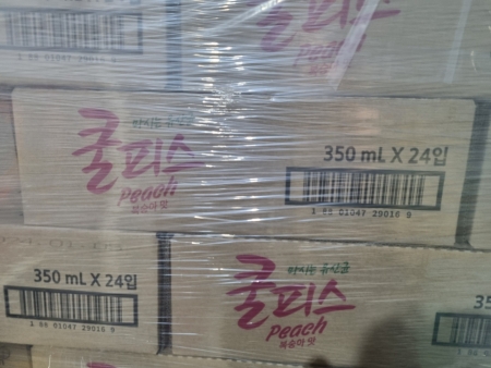 쿨피스(동원/복숭아/대형)350ml*24ea(box) - 최저가 사업자 식자재 | 식봄